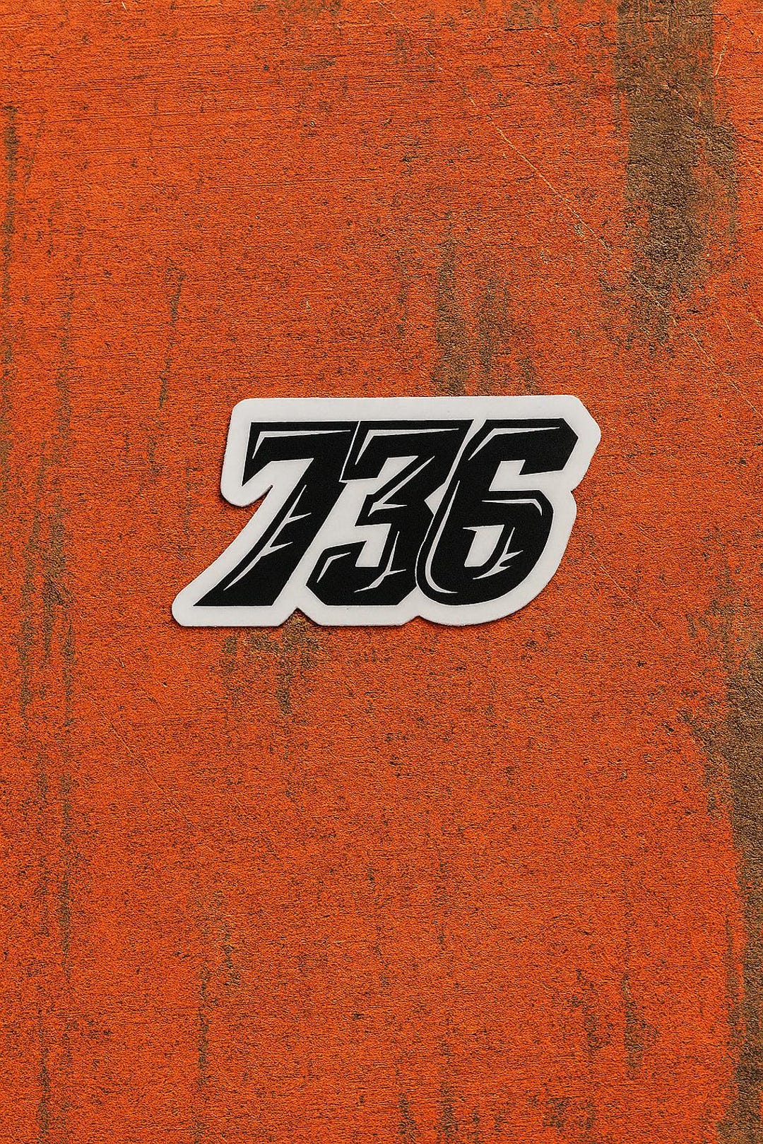 Custom Motocross Number Sticker - Personalized Vinyl Race Decal / MX ...