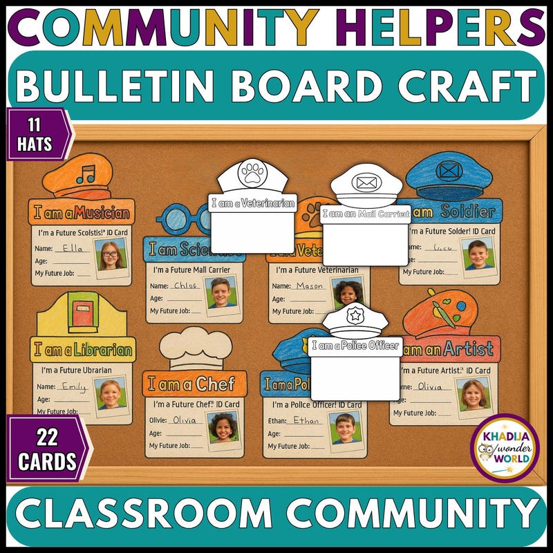 Community Id Cards - Etsy