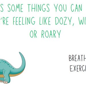 Dinosaur Emotional Regulation Printable Bundle for Kids | Feelings ...