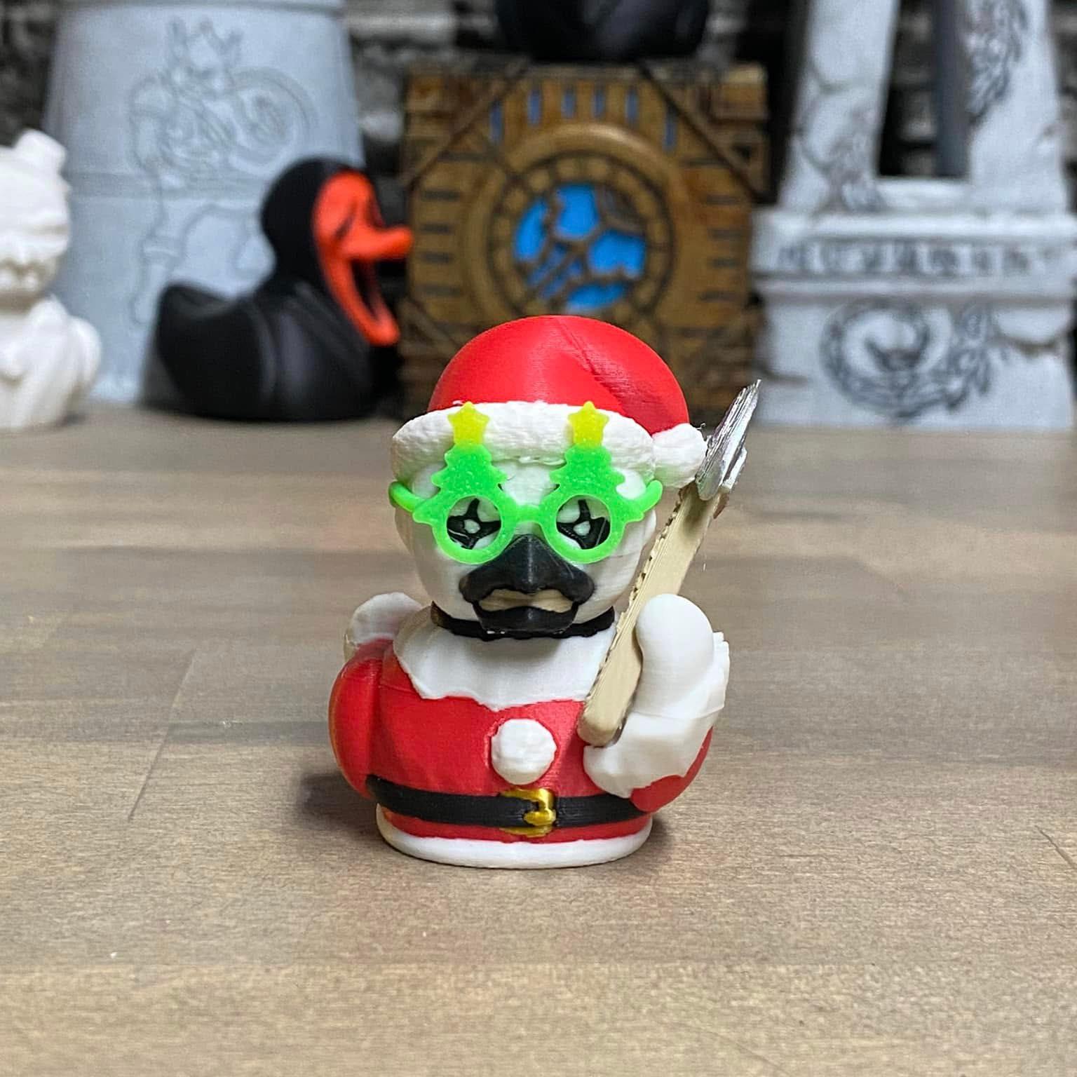 Art the Clown Santa Rubber Duck – Terrifier 3 Horror Duck – Creepy ...