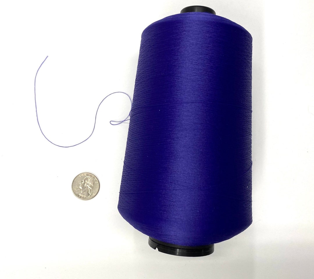 Poly Yarn Bulk Overlock Serger Purple Thread 8500 Yards - Etsy