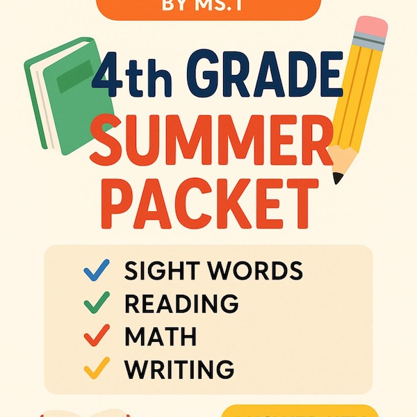 4th Grade - Etsy