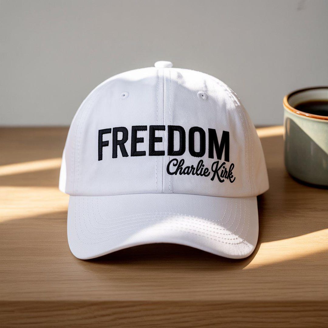 Charlie Kirk Freedom Embroidered Hat, Charlie Kirk Freedom Cap, Pray ...
