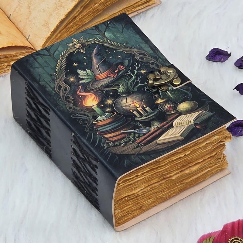 Real Spell Book - Etsy