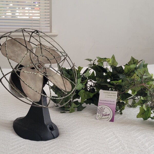 Metal Table Fan - Etsy