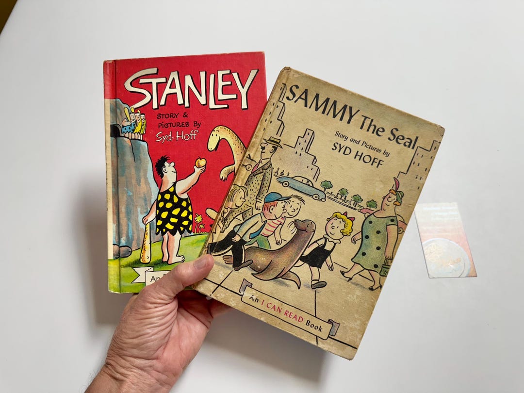 Vintage Childrens Book Set. Syd Hoff Stanley, Sammy the Seal Kids Early ...