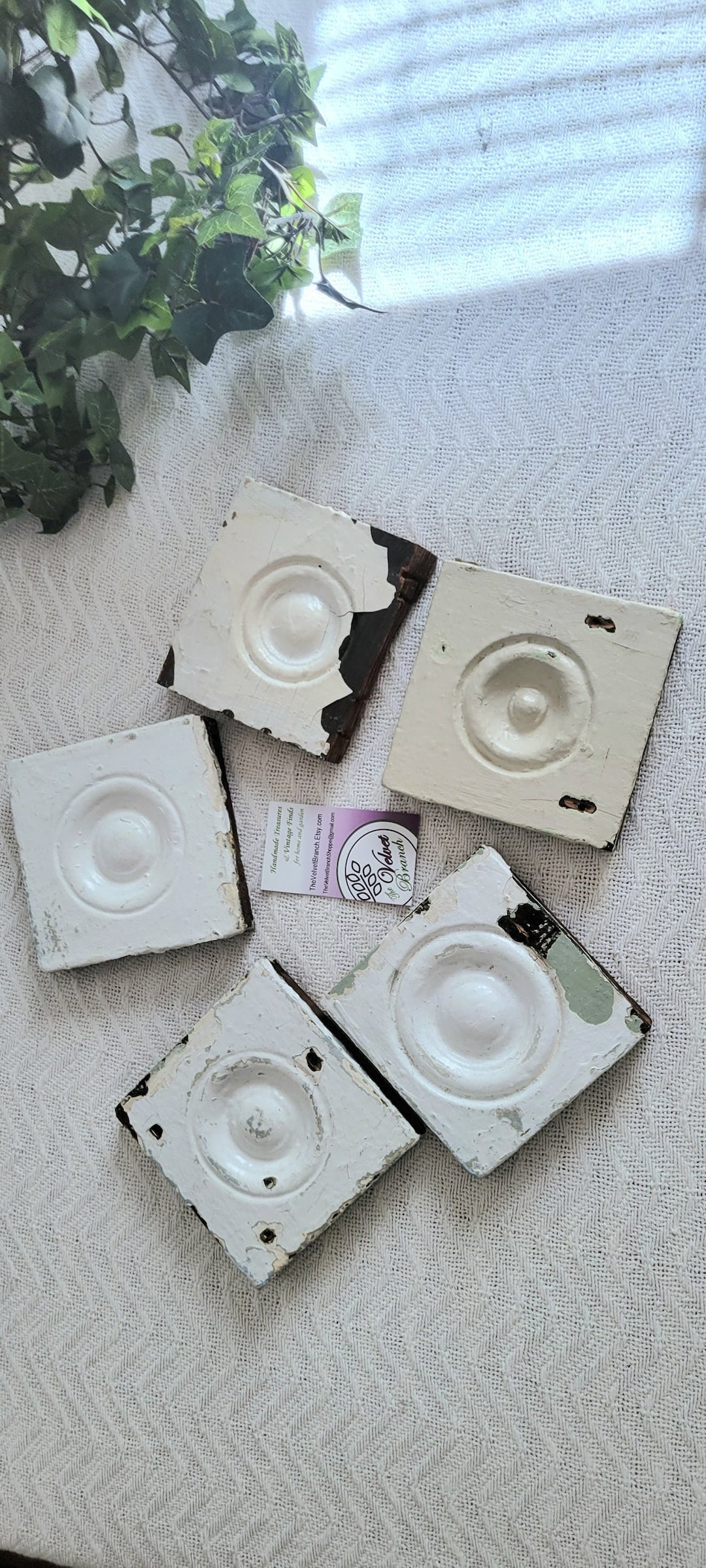 Antique Rosettes Plinths. Vintage Corner Blocks Bullseyes ...