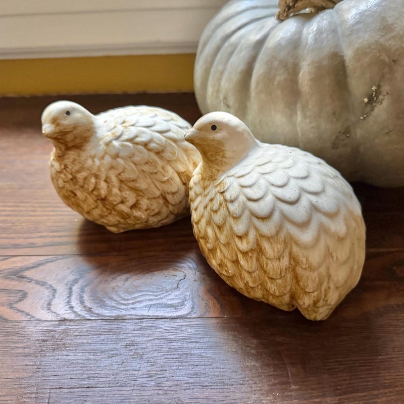 Ceramic Quail - Etsy