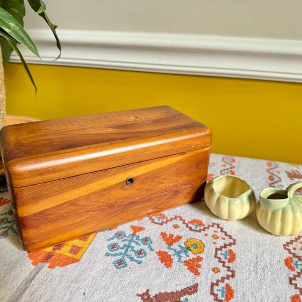 Lane Cedar Chest Jewelry Box - Etsy