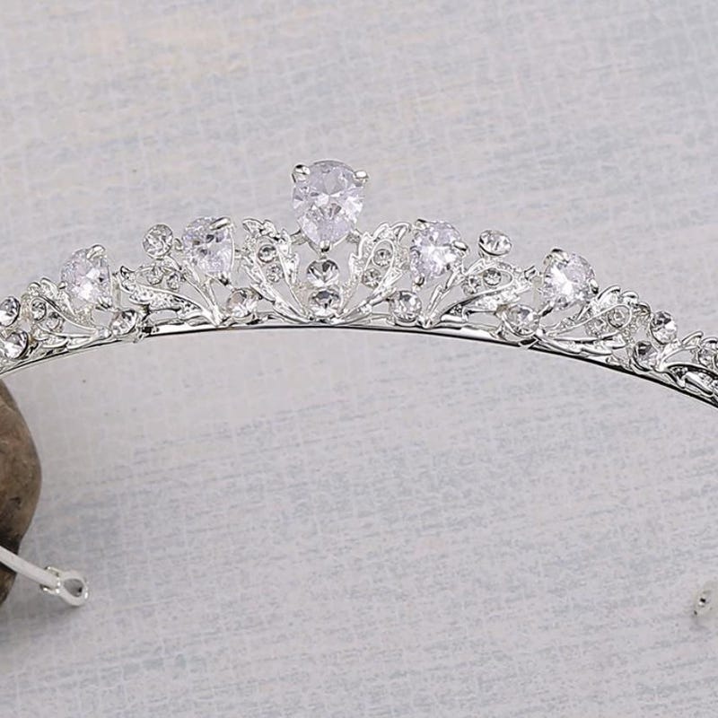 Silver Tiara - Etsy
