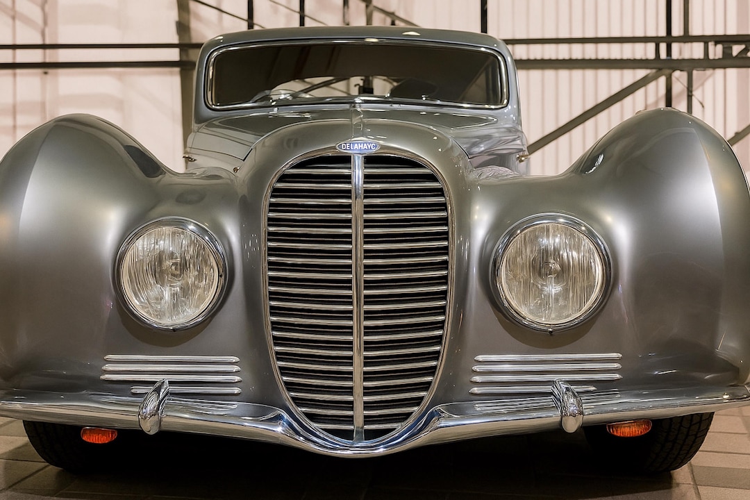 1938/47 Delahaye Type 145 Chapron Coupe Photo – Ultra-rare V12 French ...