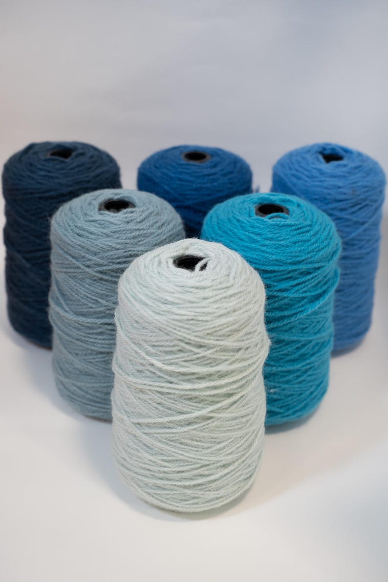 Acrylic Yarn Cones | 250g | for Tufting, Weaving, Punch Needle & Other ...