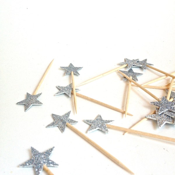 Star Cupcake Toppers - Etsy