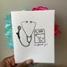 Doctor Thank You Card, Doctor Appreciation Card, Thanks Doc Card ...