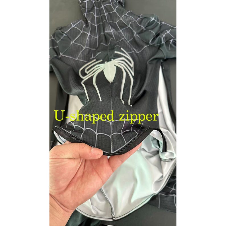Venom Spider-man Black Suit Costume | Sam Raimi Symbiote Spiderman ...
