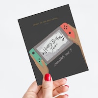 Personalized Gaming Birthday Card for Teen Son, Grandson - Etsy UK