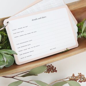 Wedding Journal // Engagement Journal, Bride-to-be Gift, Bridal Shower ...