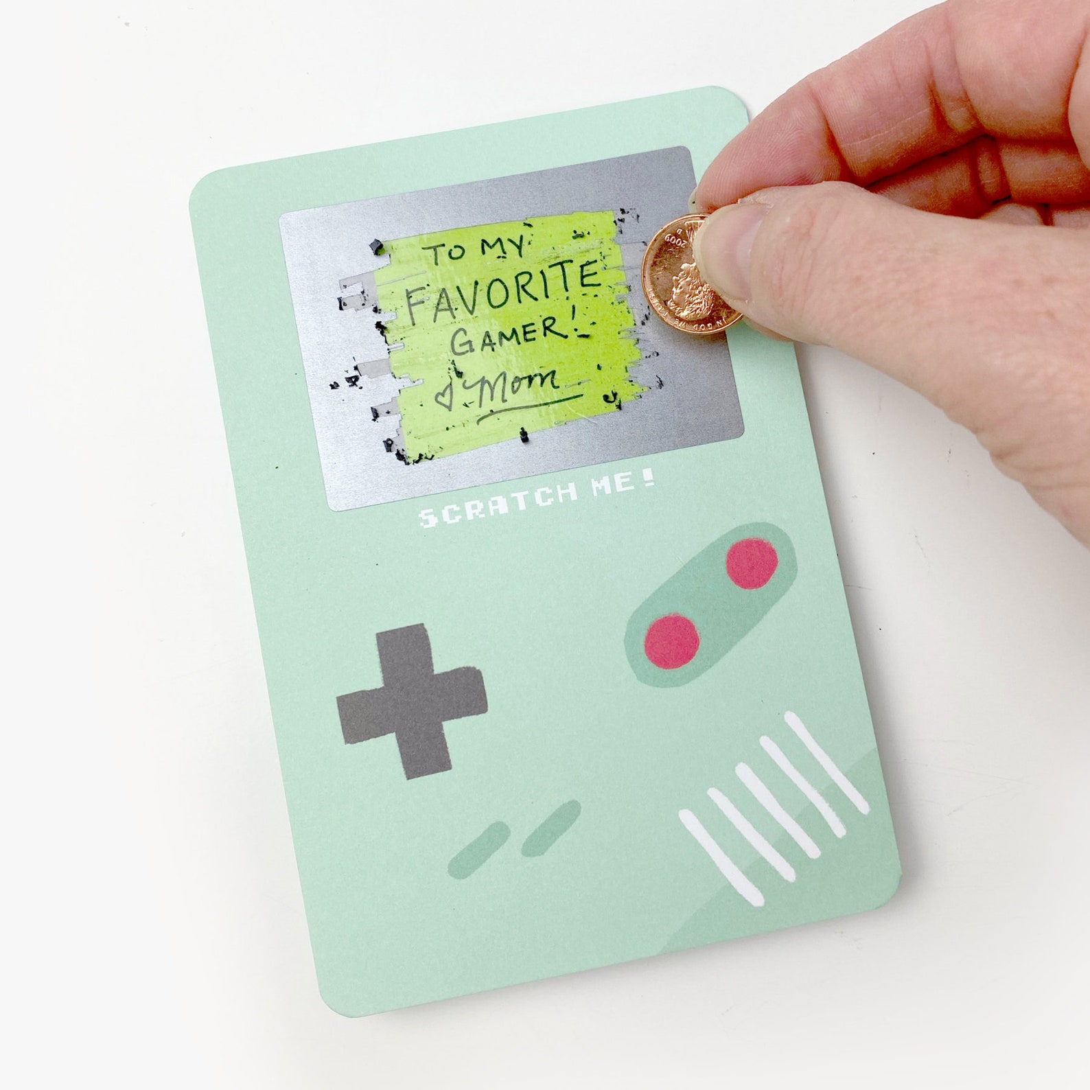 Scratch-off Valentines // DIY Gamer Valentines Cool - Etsy