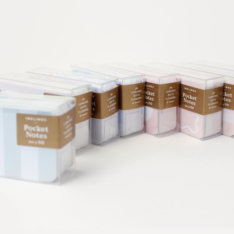 Heart Lollipop Pocket Notes™ - Box of 50 Valentine's Day Place Cards ...