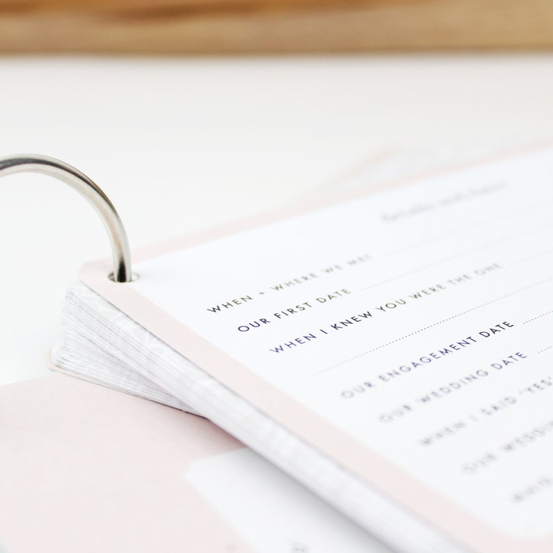 Wedding Journal // Engagement Journal Bride-to-be Gift - Etsy