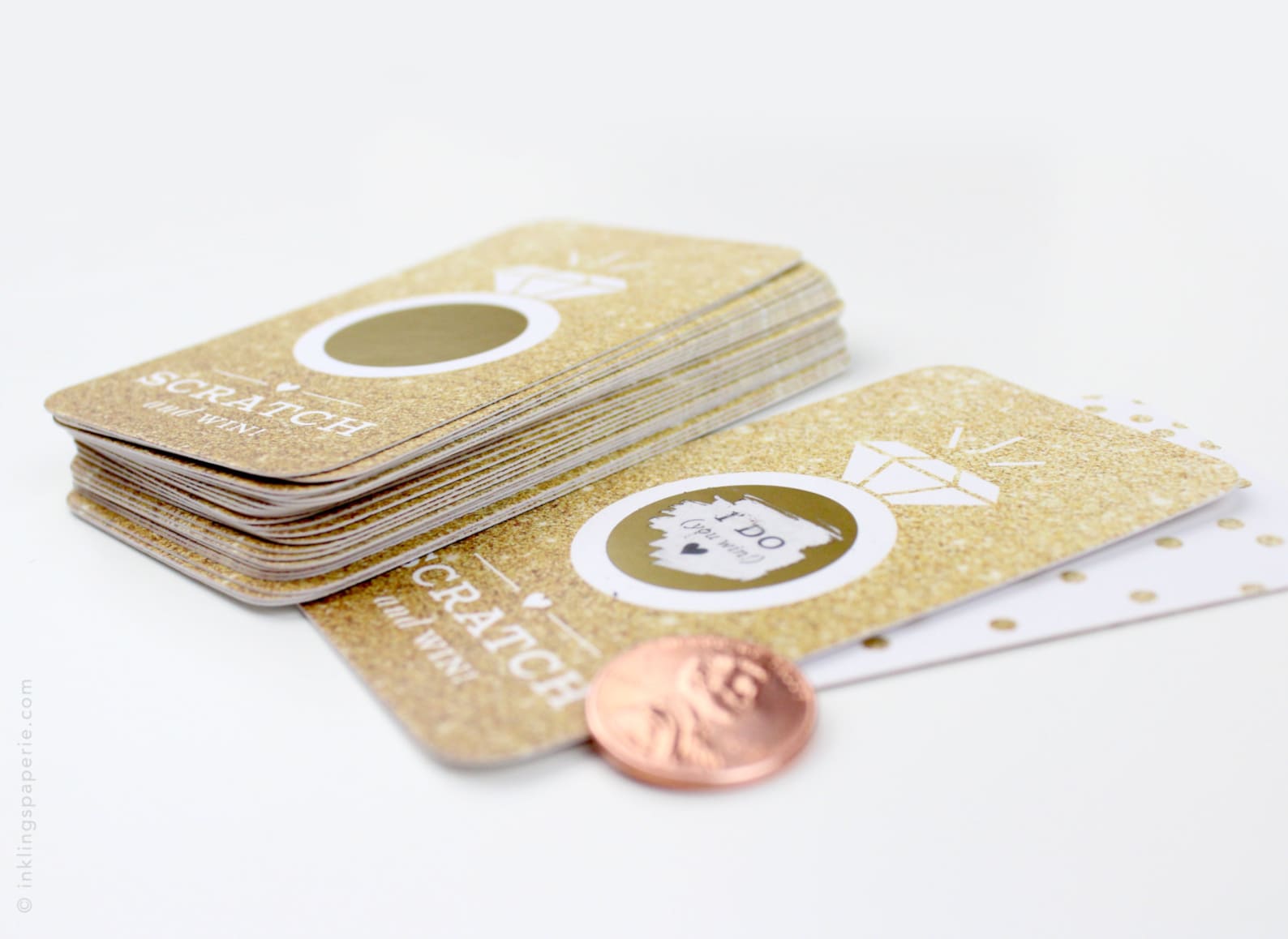 Scratch-off Cards // Bridal Shower Game, Party Game, Bridal Shower ...