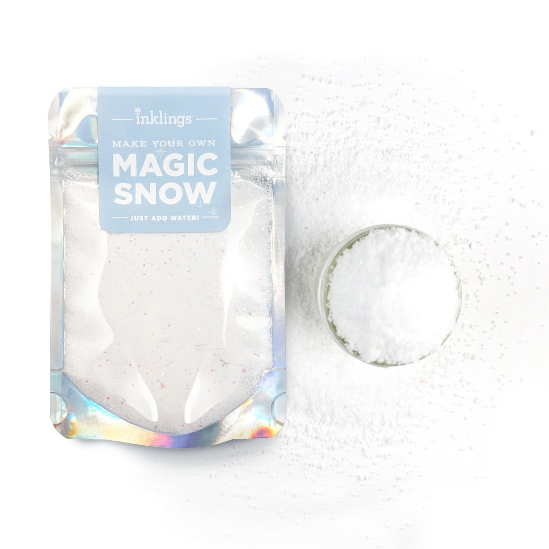 Magic Snow // Instant Snow, Growing Snow, Snowflakes, Christmas Gift ...