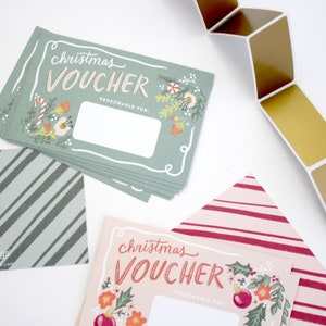 Scratch-off Christmas Vouchers // DIY Stocking Stuffer, IOU, Gift ...