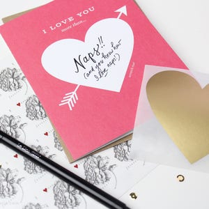 Scratch-off Love Card // Write Your Own Message, I Love You Card ...