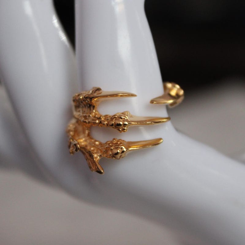 Bird Talon Ring - Etsy