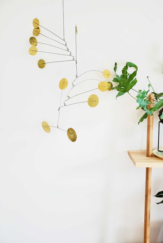 Moon Wall Hanging Moon Phase Wall Hanging Metal Mobile | Etsy