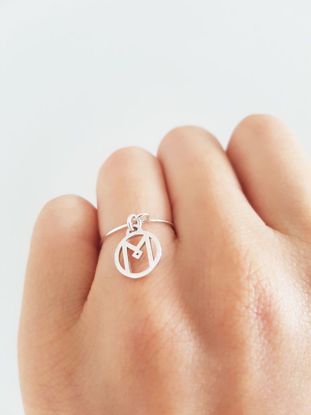 Initials Ring Personalized Ring Name Ring Letter Ring - Etsy Australia