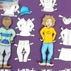Printable Paper Dolls Girl Dress up Dolls for Four Seasons Paper Toy ...