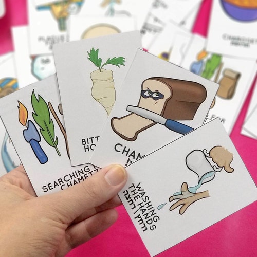 Passover Game for Kids Printable PDF Old Maid and Memory - Etsy
