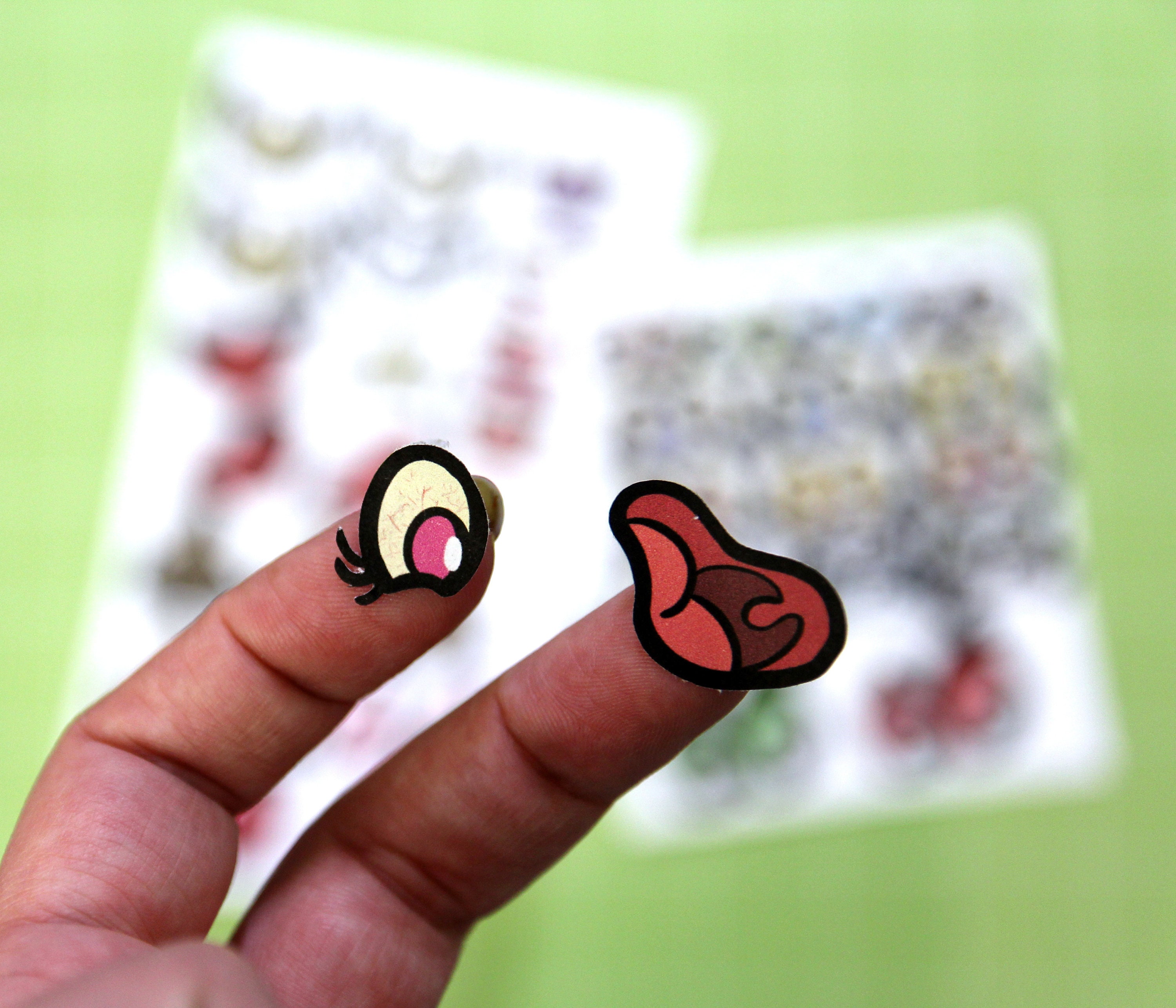 Face Stickers for Crafts Print Then Cut Cricut Printable Craft for Kids ...