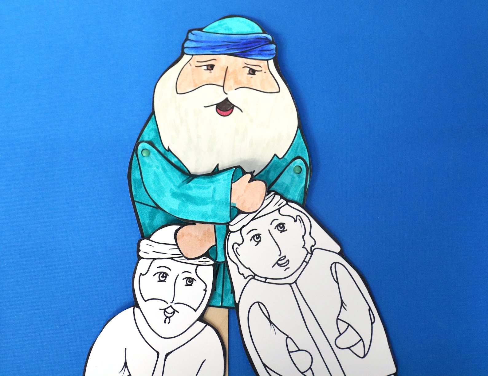 Jacob's Blessings for Ephraim & Manasseh Craft | Printable Paper ...