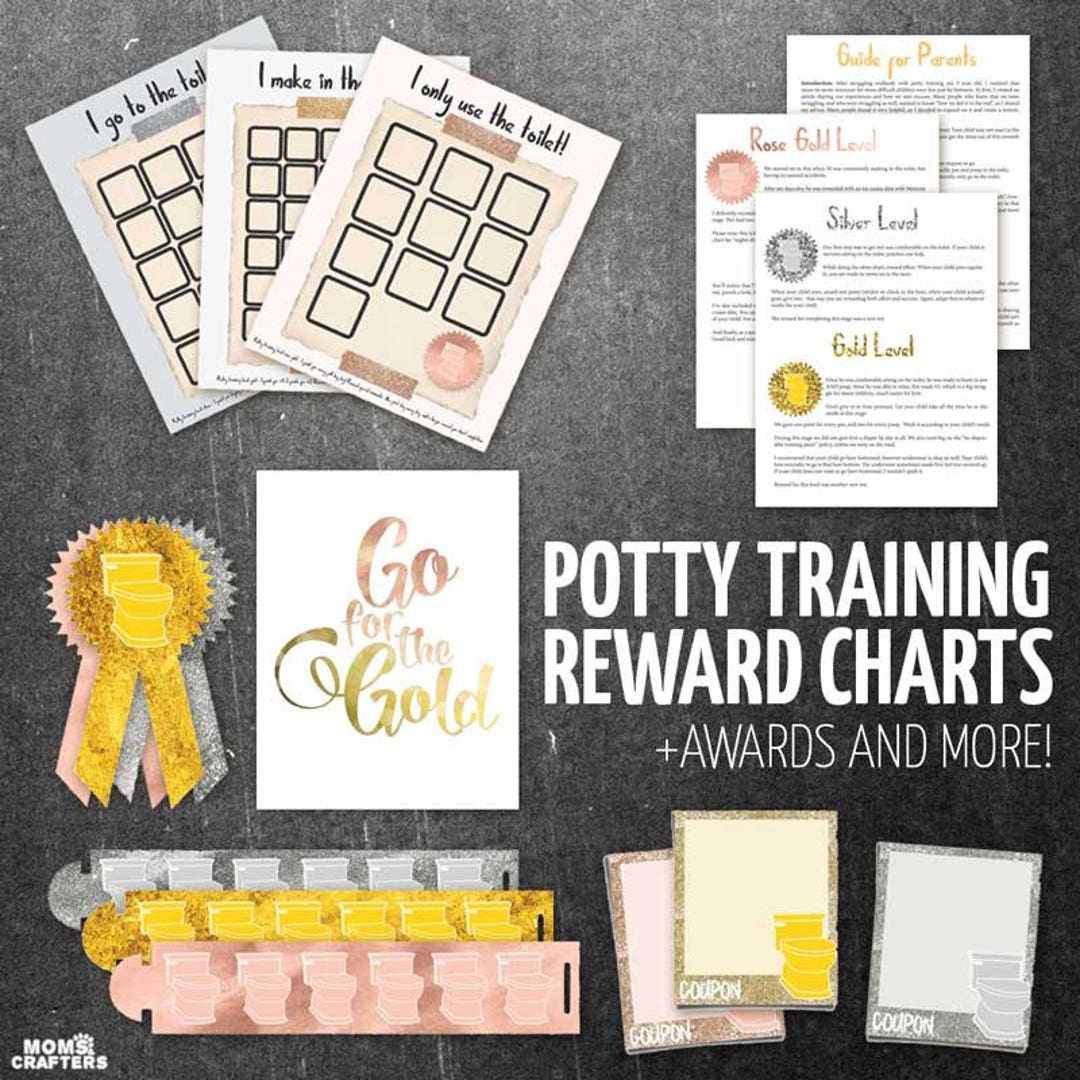 Potty Training Reward Charts - Printable Toilet Training Charts for ...