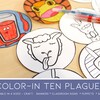 9 PURIM Mask Templates and Coloring Pages - Purim Story Characters ...