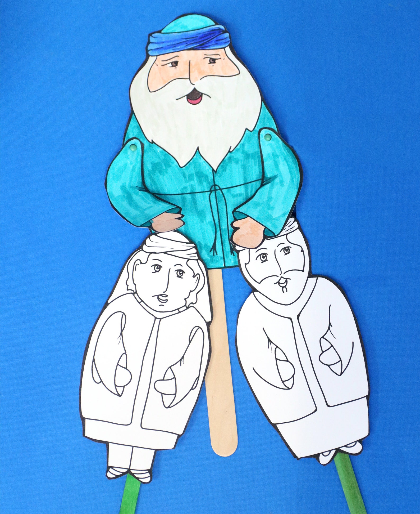 Jacob's Blessings for Ephraim & Manasseh Craft | Printable Paper ...