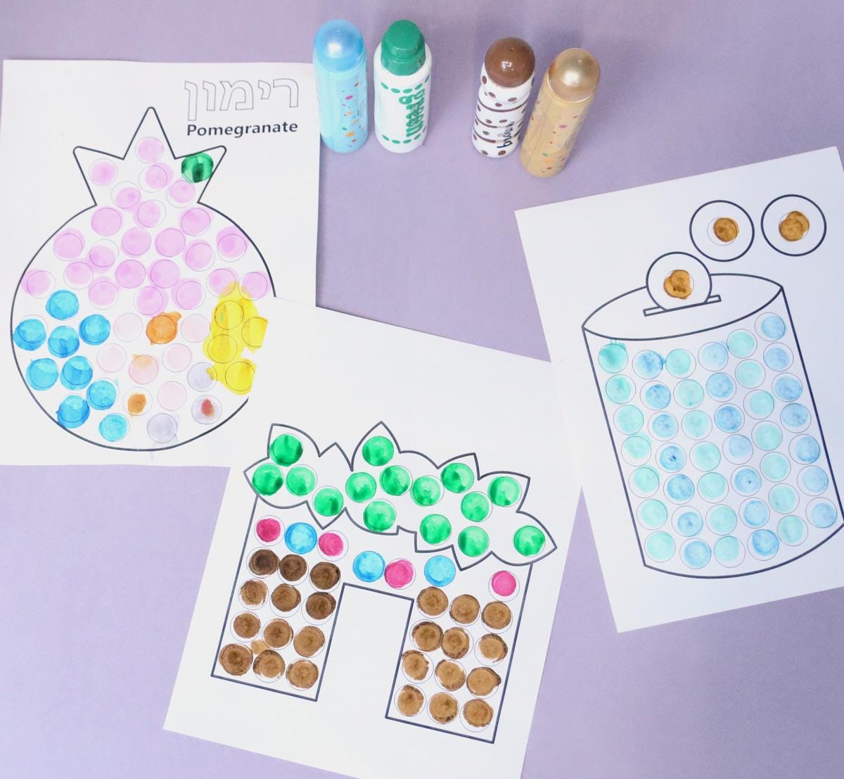 High Holidays Coloring Book | Rosh Hashanah, Yom Kippur, Sukkot ...