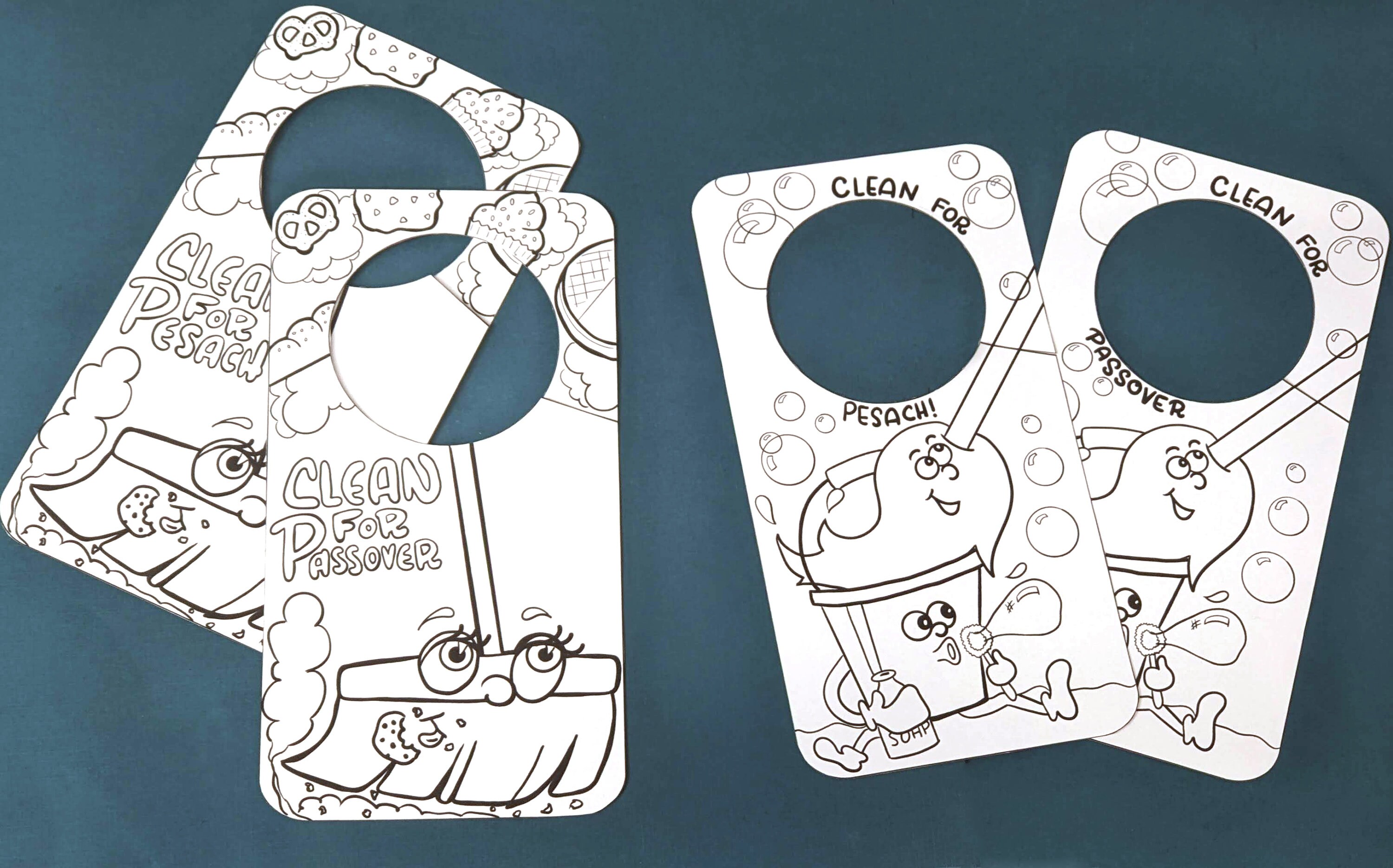 Passover Door Coloring Page