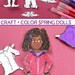 Printable Paper Dolls Spring Girl Spring Paper Craft Template and ...