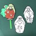Vayera Parsha Craft | Abraham's Three Guests Puppets and Tent Template ...