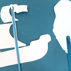 Jonah and the Whale Puppet Craft and Activity - Full Color Paper Toy ...