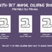 Aleph Bet Coloring Book With Aleph Bet Animals - Hebrew Alphabet Craft ...