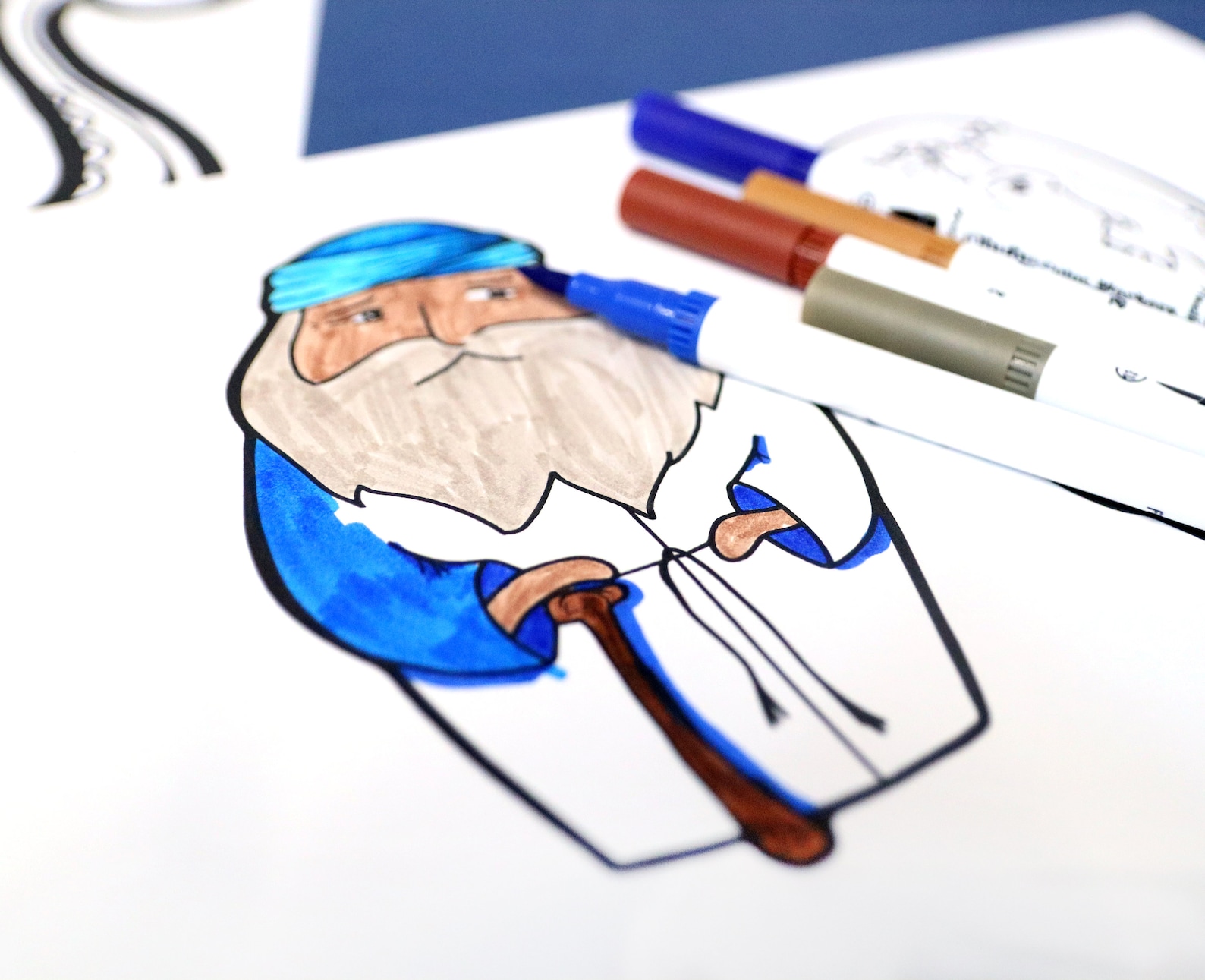 Serah's Lyre Craft | Printable Serach Bat Asher Puppets Coloring Pages ...