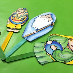 Passover Puppets PUPPETS - Fun Printable Pesach Puppets Coloring Pages ...