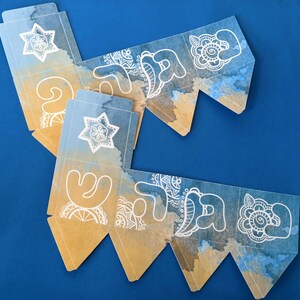 BUNDLE 3 Paper Dreidels Hanukkah Party Favors | Printable Chanukah ...