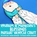 Jacob's Blessings for Ephraim & Manasseh Craft | Printable Paper ...