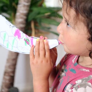 Rosh Hashanah Shofar Color & Craft | Jewish New Year Coloring Pages ...