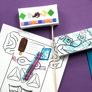 Purim Craft Template - Paper Purim Groggers - Paper Graggers and ...